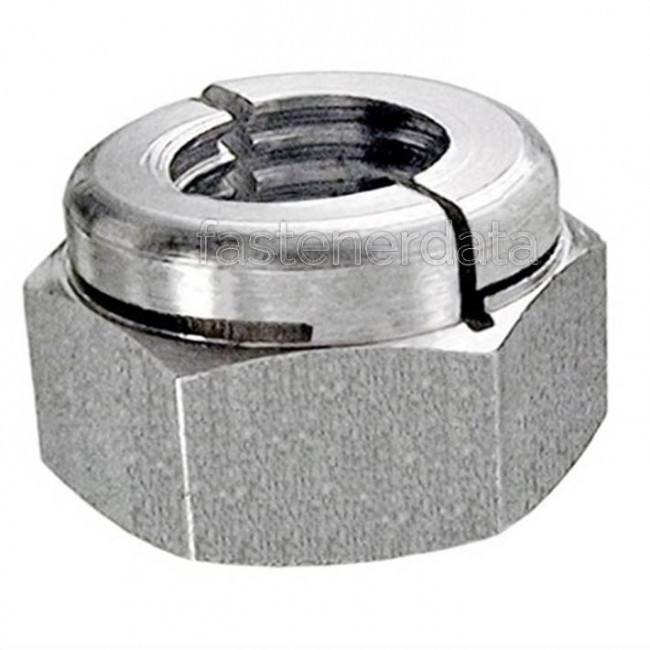 Fastenerdata - UNF Aerotight All Metal Locking Nut Thick Steel - Fastener Specifications