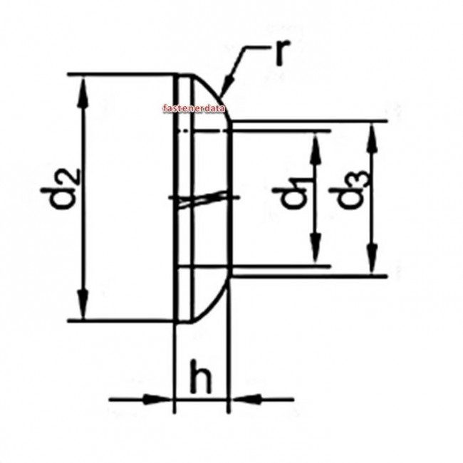 Fastenerdata - Conical spring washer DIN 74361 C Steel din74361 - Fastener Specifications