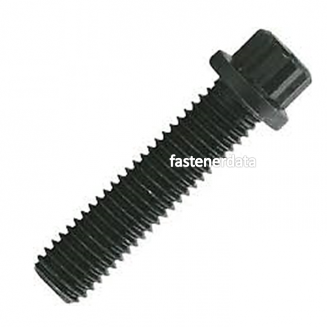 Fastenerdata - UNC 12 Point Flange Head Bolt SAE-5(8.8) SAEJ58 ...