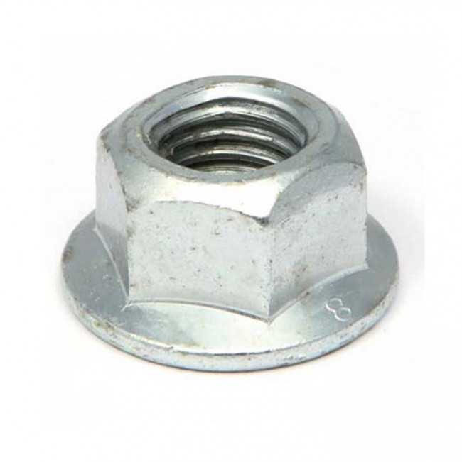 Fastenerdata - Metric Coarse All Metal Self Locking Nut with Flange ...