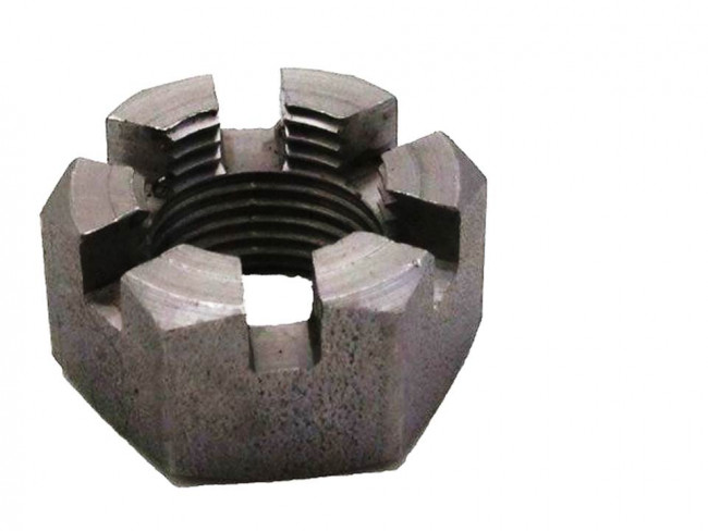 Fastenerdata - UNC Slotted Hexagon Nut Steel BS1768 T3 - NUTS ...