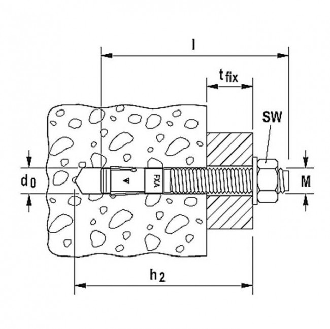 Fastenerdata - Metric Coarse Thru Bolt Steel - Fastener Specifications